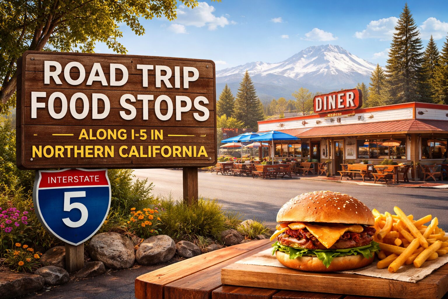 Road Trip Food Stops on I-5 in Northern California